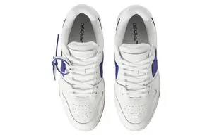 Off-White Out Of Office" Low-top Sneakers - White/blue/brown