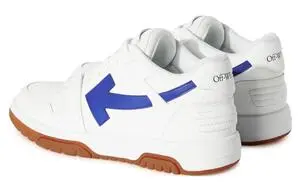 Off-White Out Of Office" Low-top Sneakers - White/blue/brown