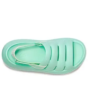 UGG Fluff Yeah Slide Sandals - Green
