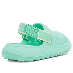 UGG Fluff Yeah Slide Sandals - Green
