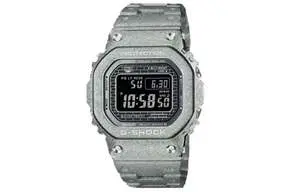 Casio G-shock Stainless Steel Digital Watch - Silver/black
