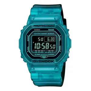 Casio G-shock Digital Watch With Bluetooth - Light Blue