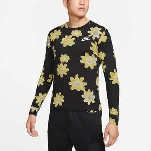 Nike Long Sleeve Crewneck With Floral Print