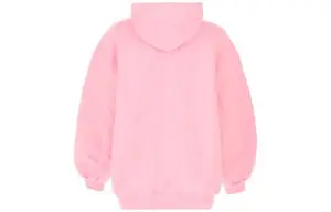Balenciaga Printed Hoodie - Pink