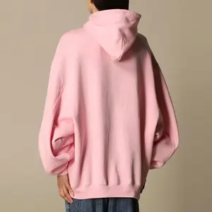 Balenciaga Printed Hoodie - Pink