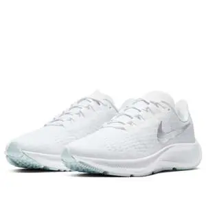 Nike Zoom Pegasus 37 Athletic Sneakers - White/silver