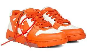 Off-White Out Of Office Low-top Sneakers - White/orange