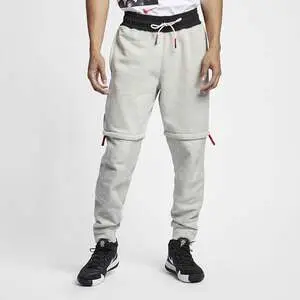 Nike Kyrie Kyrie Irving Basketball Sports Detachable Long Pants Gray - Grey