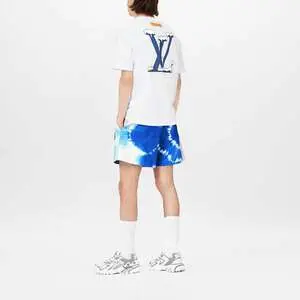 LOUIS VUITTON Ss22 Logo Alphabet Printing Short Sleeve