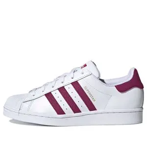 Adidas Originals Superstar Sneakers - White/red/gold