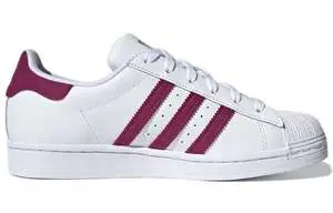 Adidas Originals Superstar Sneakers - White/red/gold