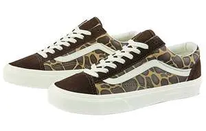 VANS Style 36 Leopard Print Sneakers - Brownleopard