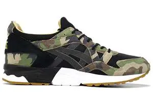 Asics X Atmos Gel-lyte V Woodland Camo - Black/green
