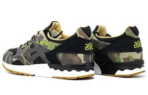 Asics X Atmos Gel-lyte V Woodland Camo - Black/green