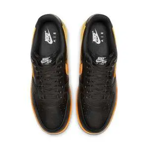Nike Force 1 Low '07 Lv8 "orange Peel" Sneakers - Black