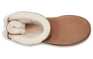 UGG Mini Bailey Bow Pom Boots