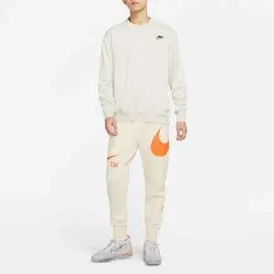Nike Logo Embroidered Crewneck Pullover