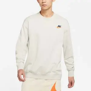 Nike Logo Embroidered Crewneck Pullover