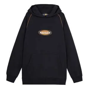 Timberland Logo Hoodie - Black/yellow