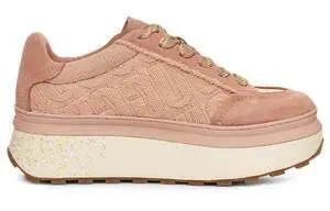 UGG Marin Lace Up Logo Sneakers - Pink