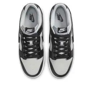 Nike Dunk Low "chenille Swoosh Black Grey Fog - Gray/black