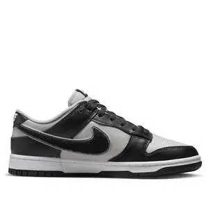 Nike Dunk Low "chenille Swoosh Black Grey Fog
