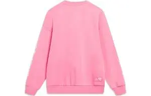 LI-NING Embroidered Logo Sweatshirt 'pink