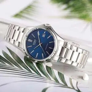 Casio Stainless Steel Dial Analog Watch