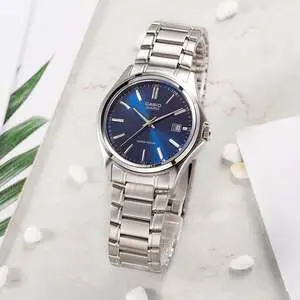 Casio Stainless Steel Dial Analog Watch