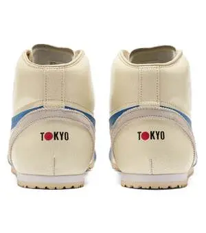 Onitsuka Tiger Mid Runner Sneakers - White/blue/red
