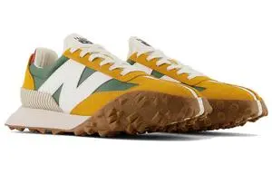 NEW BALANCE Xc-72 Low Top Athletic Sneakers - Yellow/white/green