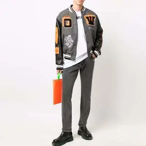 Off-White Fw21 Logo Printing Short Sleeve Loose Fit