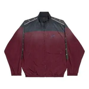 Balenciaga X Puma Track Jacket - Burgundy