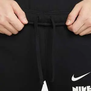 Nike Club Fleece Logo Pants 'black