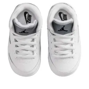 JORDAN Air 5 Retro Sneakers - White/metallic