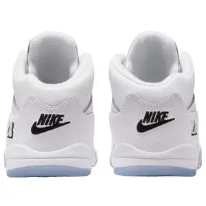 JORDAN Air 5 Retro Sneakers - White/metallic