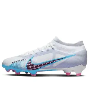 Nike Zoom Mercurial Vapor 15 Pro Fg "blast Pack - White/blue/pink