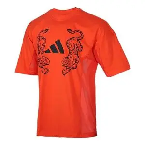Adidas Graphic T-shirt 'orange Black