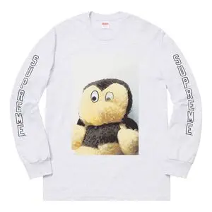 Supreme Fw18 Mike Kelley Ahhyouth Ls Ash Tee - Grey