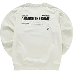 FILA FUSION Letter Printed Sweatshirt