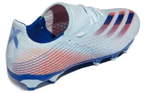Adidas X Ghosted.3 Mg Soccer Cleats - White/pink/blue