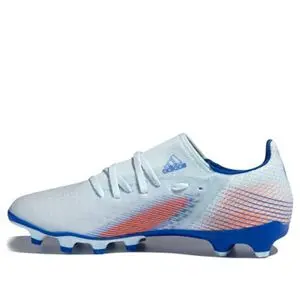 Adidas X Ghosted.3 Mg Soccer Cleats - White/pink/blue