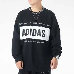Adidas Colorblock Large Logo Pullover