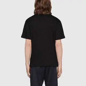 Gucci Ss21 Linen V-neck Tee