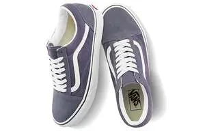 VANS Old Skool Lace-up Sneakers - Blue/purple