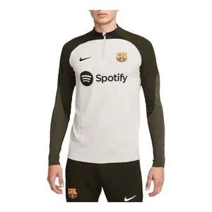 Nike Fc Barcelona 23/24 Dri-fit Adv Strike Elite Jersey - White/green