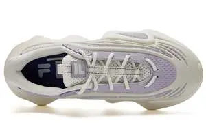 FILA FUSION Ray 3 Sport Shoes - White/lilac