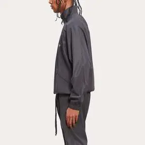 Fear Of God Fw20 Reflective Half Zip Track Pullover Black