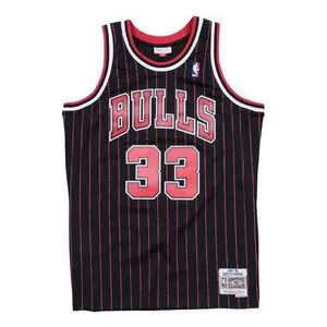 Mitchell & Ness Nba Chicago Bulls Scottie Pippen Swingman Jersey - Black/red