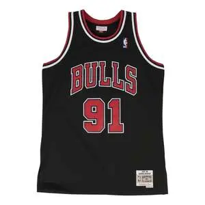 Mitchell & Ness X Nba Chicago Bulls 1997-98 Swingman Jersey 'dennis Rodman 91 - Black